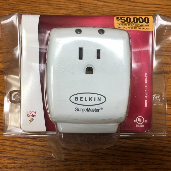 belkin | Other | Belkin F9h0cw Surgecube Surge Master Protector P43321 ...
